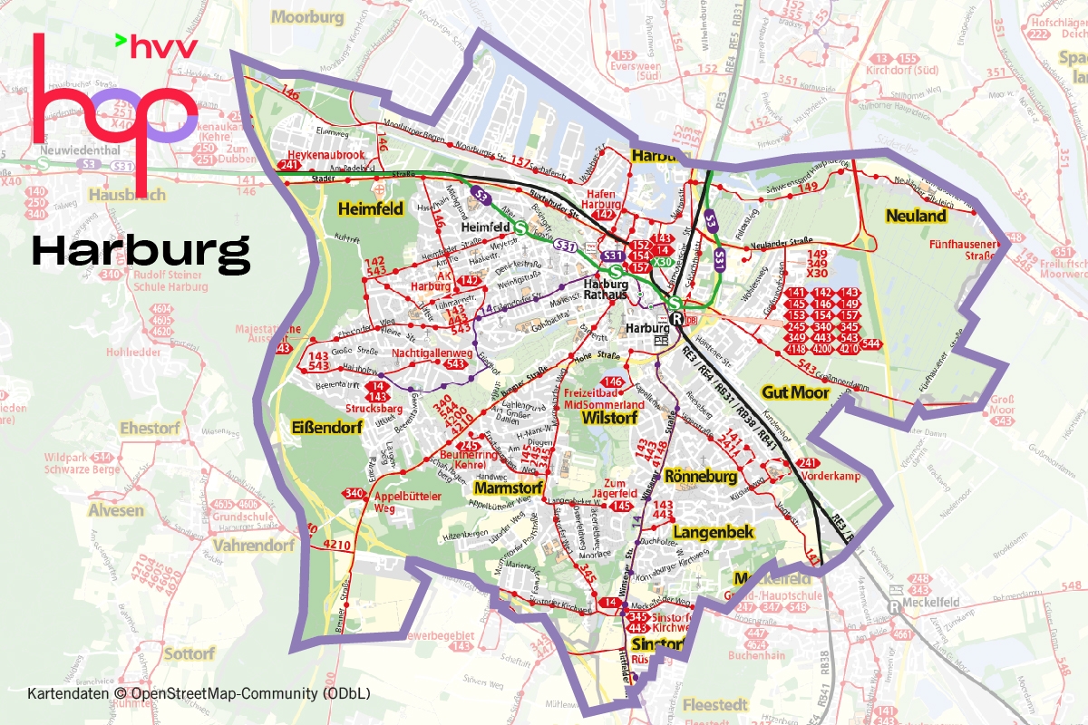 hvv hop On-Demand-Shuttle in Harburg | vhh.mobility